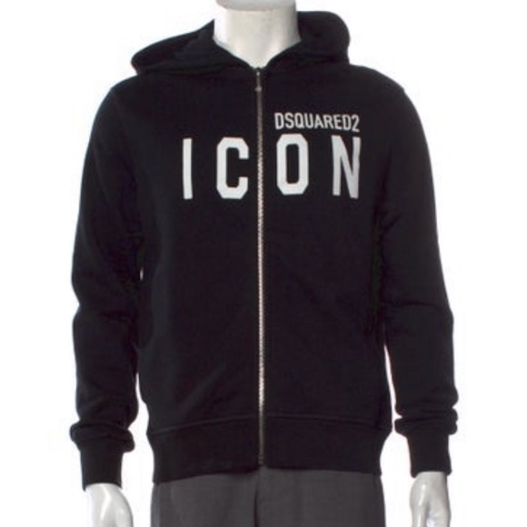 DSQUARED2 | Tops | Dsquared2 Icon Full Zip Hoodie | Poshmark